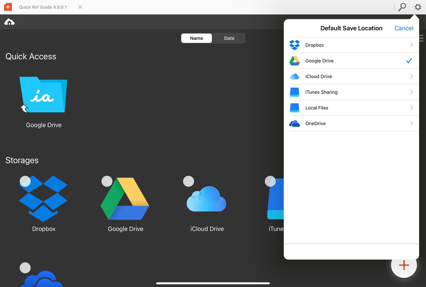 How to Set the Default Save Location in iAnnotate